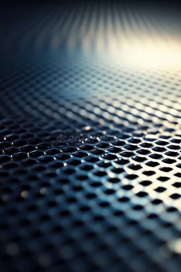 This Abstract Industrial Backdrop Features a Detailed Metal Grid with ...