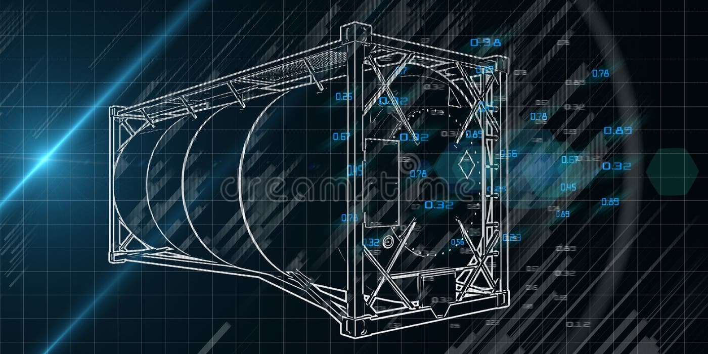 Iso Tank Stock Illustrations – 77 Iso Tank Stock Illustrations, Vectors ...
