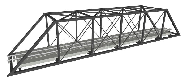 3d bridge drawing #4 stock illustration. Illustration of career - 39814193