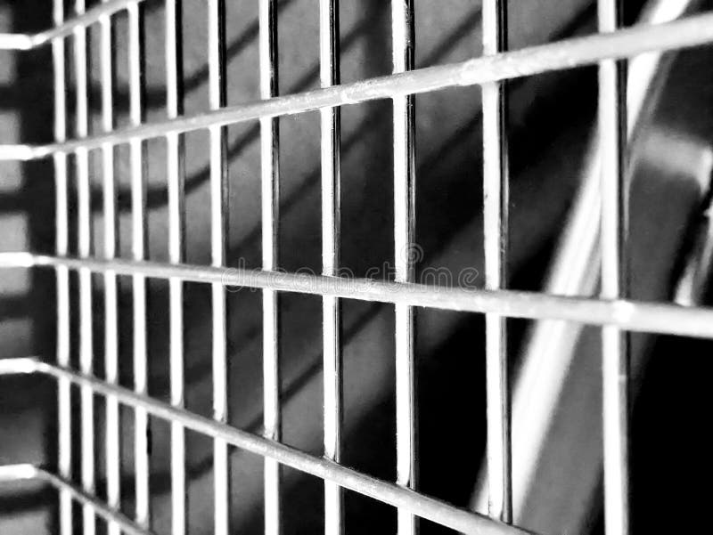 Abstract Industrial Metal Steel Line Lined Background in Gradient ...