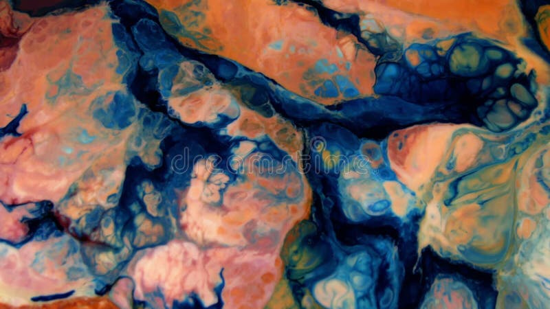 Abstract Infinite Color Loops and Explosions Hypnotizing in Detailed ...