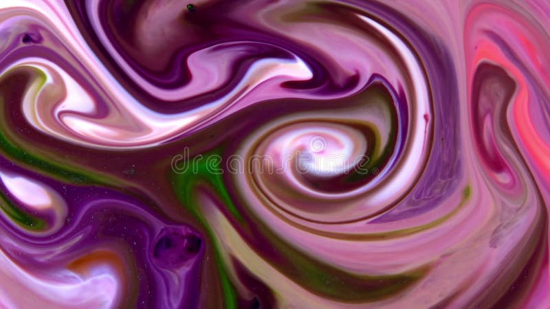 Abstract Infinite Color Loops and Explosions Hypnotizing in Detailed ...
