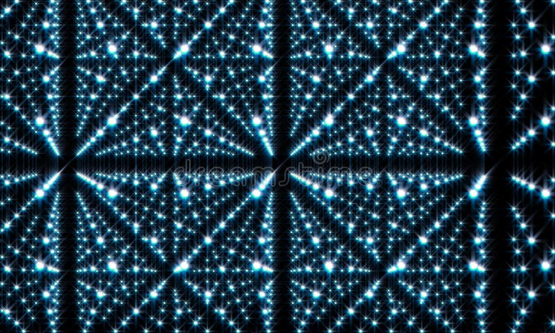 Abstract Infinite Perspective Background Stock Illustration ...