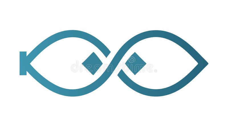 Abstract Infinity Knot or Mobius Strip Vector Graphic, Vector Design ...