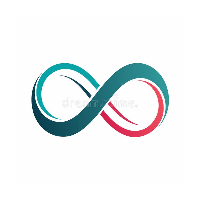 Abstract Infinity Logo Design for Branding Stock Vector - Illustration ...