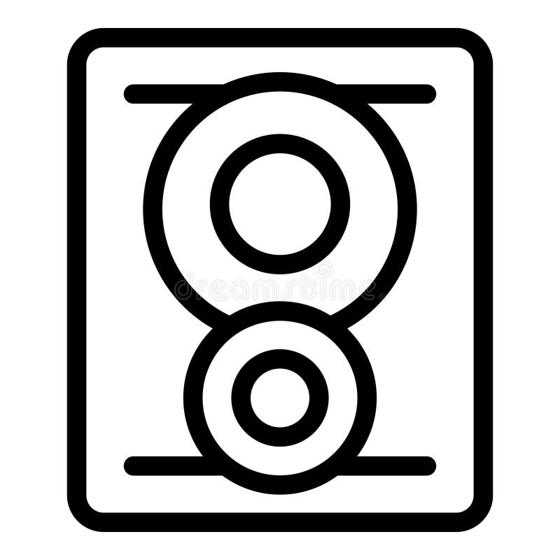 Abstract Infinity Symbol Line Art Stock Illustration - Illustration of ...