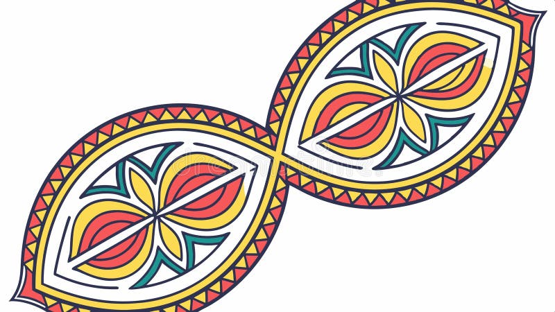 Abstract Infinity Symbol with Patterns Illustration. Eternal Design ...