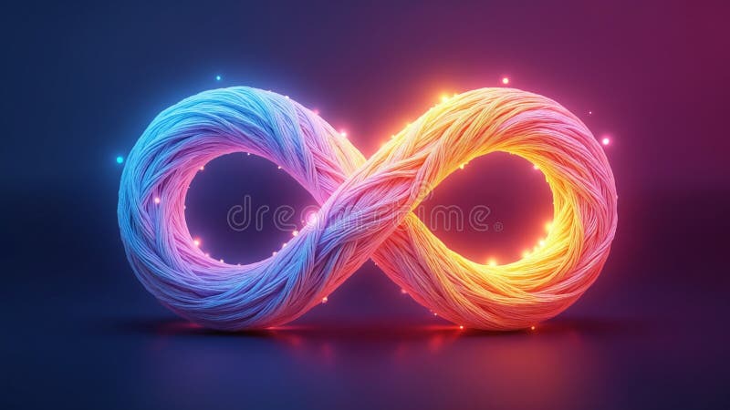 Abstract Infinity Symbol a Visually Stunning Representation with ...