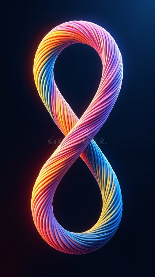 Abstract Infinity Symbol a Visually Stunning Representation with ...
