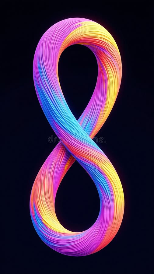 Abstract Infinity Symbol a Visually Stunning Representation with ...
