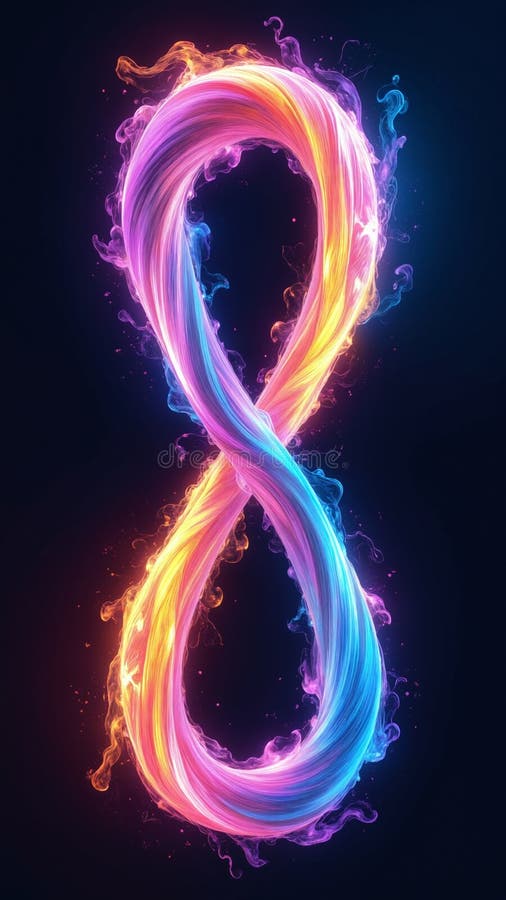 Abstract Infinity Symbol a Visually Stunning Representation with ...