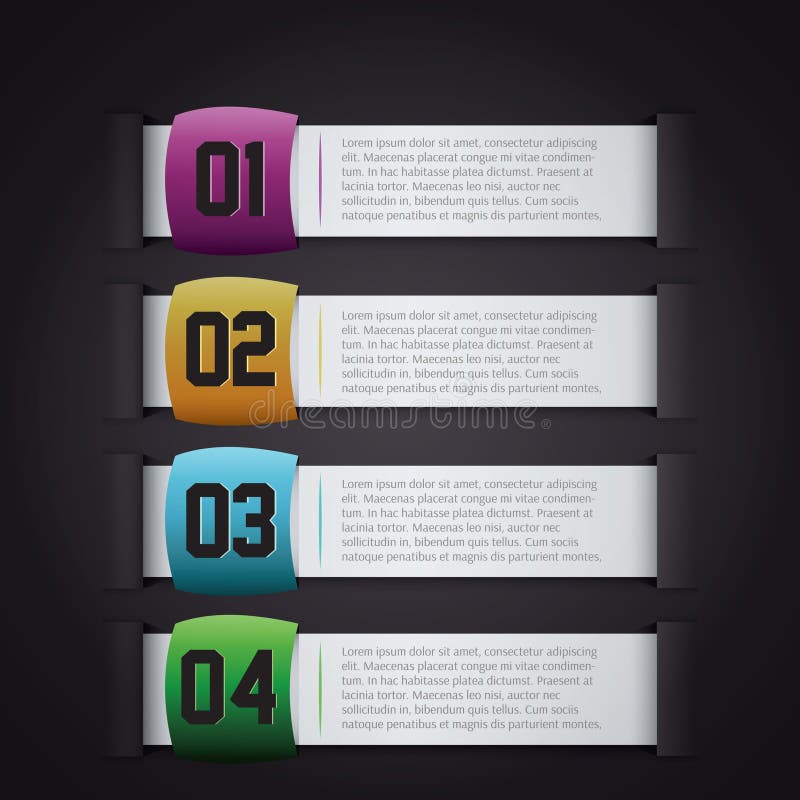 Abstract Infographic Background. Vector Illustration Decorative Design ...