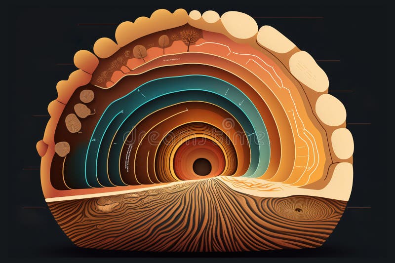 Tree Ring Infographic Stock Illustrations – 158 Tree Ring Infographic ...
