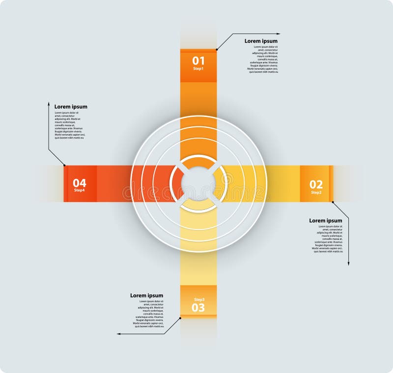 Abstract infographic stock illustration. Illustration of growth - 34688313