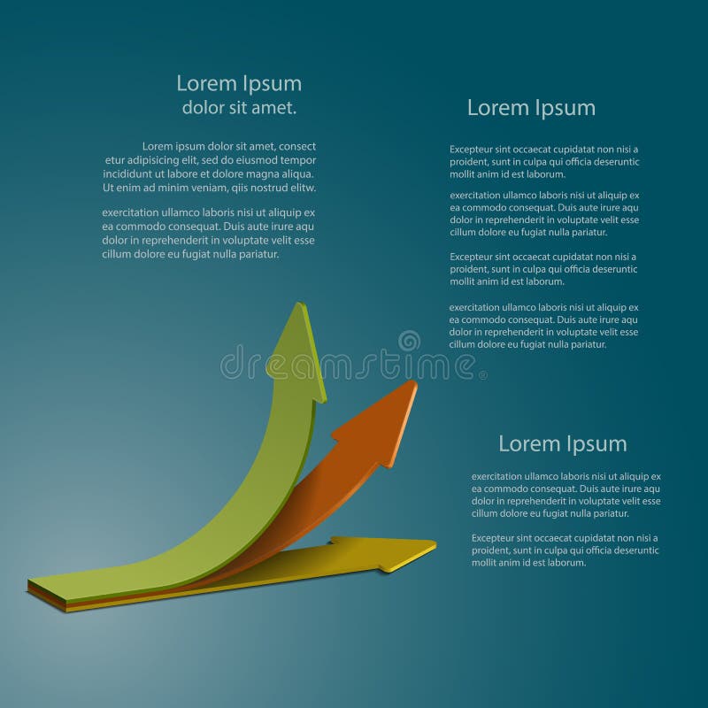 1+ Arrows growth infographic Free Stock Photos - StockFreeImages