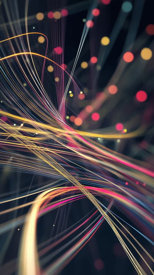 Abstract Infographic Symbolizing Global Logistics Growth with ...