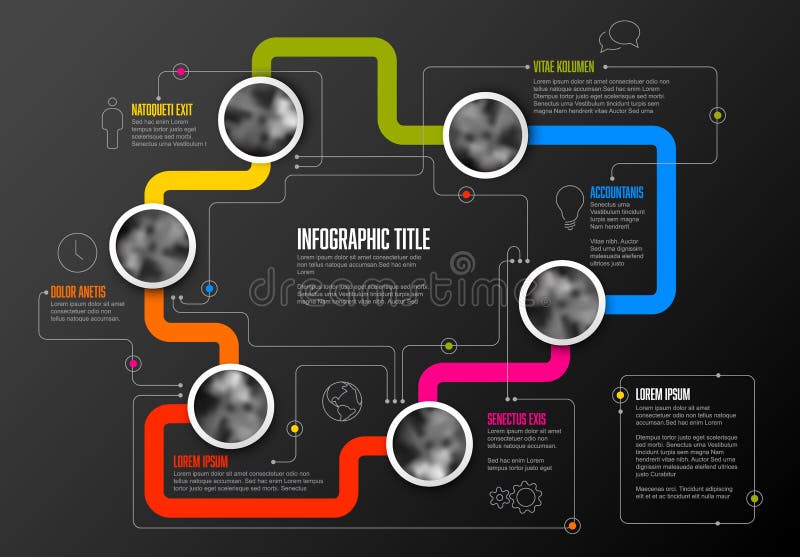 Abstract Infographic Template Stock Vector - Illustration of ...