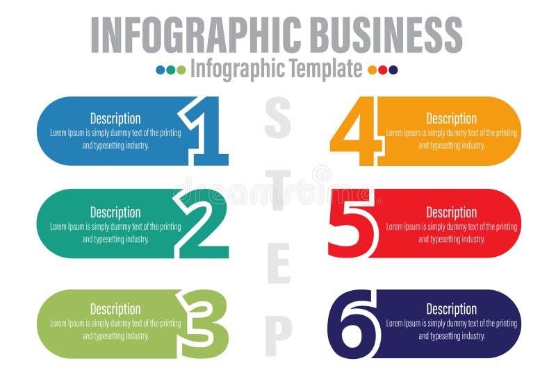 Abstract Infographics Number Options Template. Vector Illustration ...