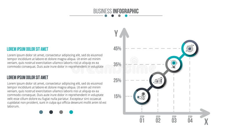 Abstract Infographics Number Options Template. Stock Vector ...