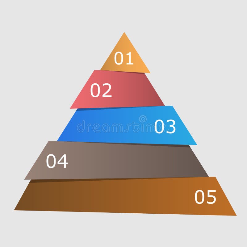 Abstract Infographics Number Template Stock Vector - Illustration of ...