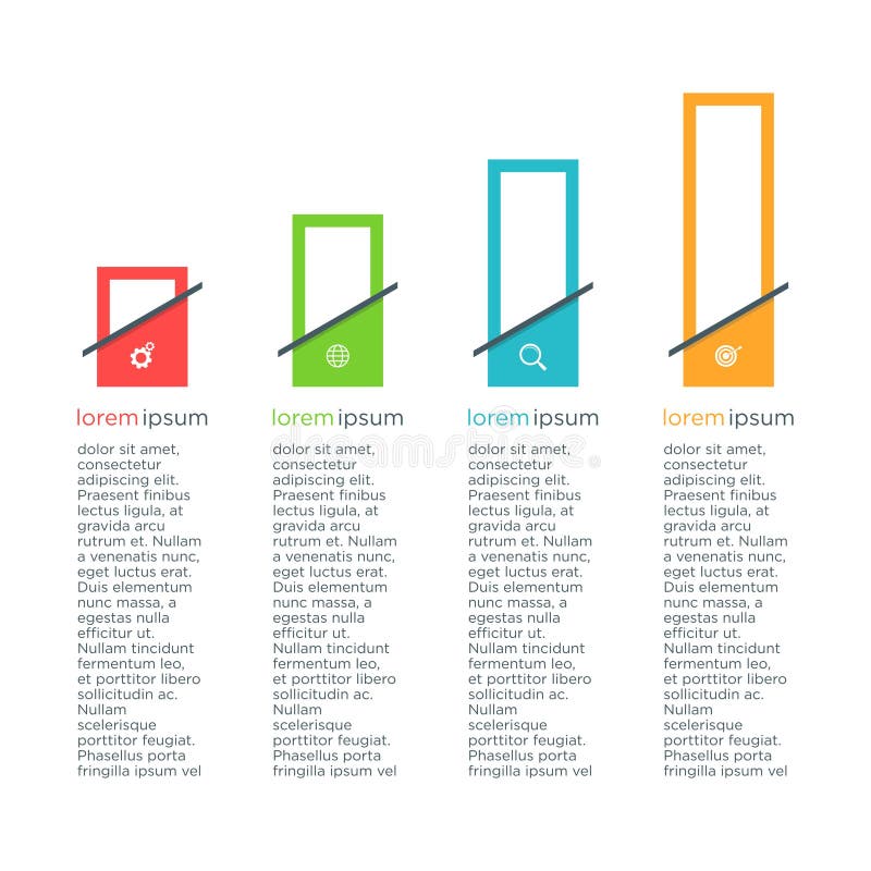 Abstract Infographics Options Template Vector Illustration 1 Stock ...