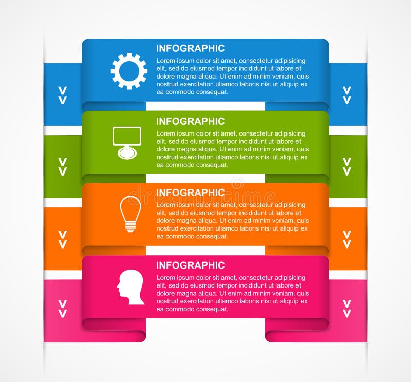 Abstract Infographics Template for Business Presentations or ...