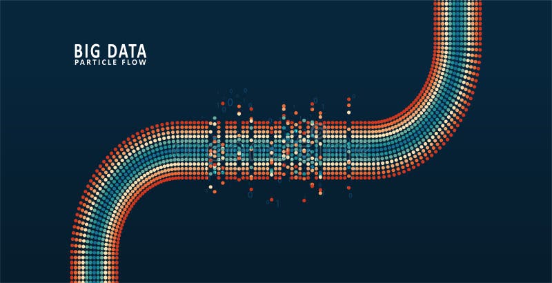 Abstract Infographics Visualization Stock Vector - Illustration of ...