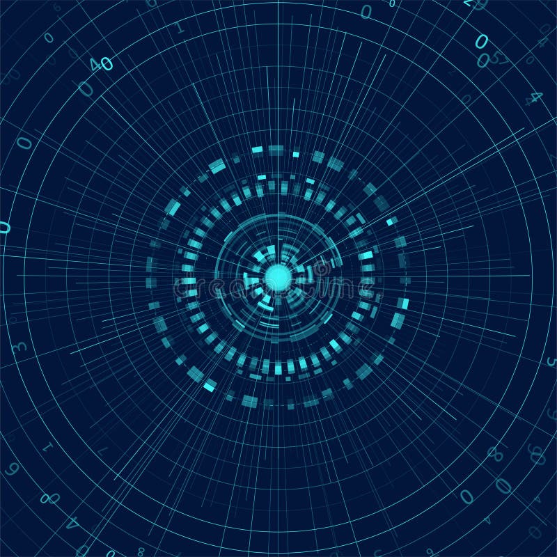 Abstract Infographics Visualization Stock Vector - Illustration of ...