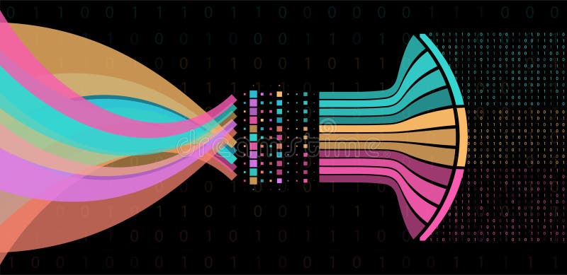 Abstract Infographics Visualization Stock Vector - Illustration of engineering, futuristic ...