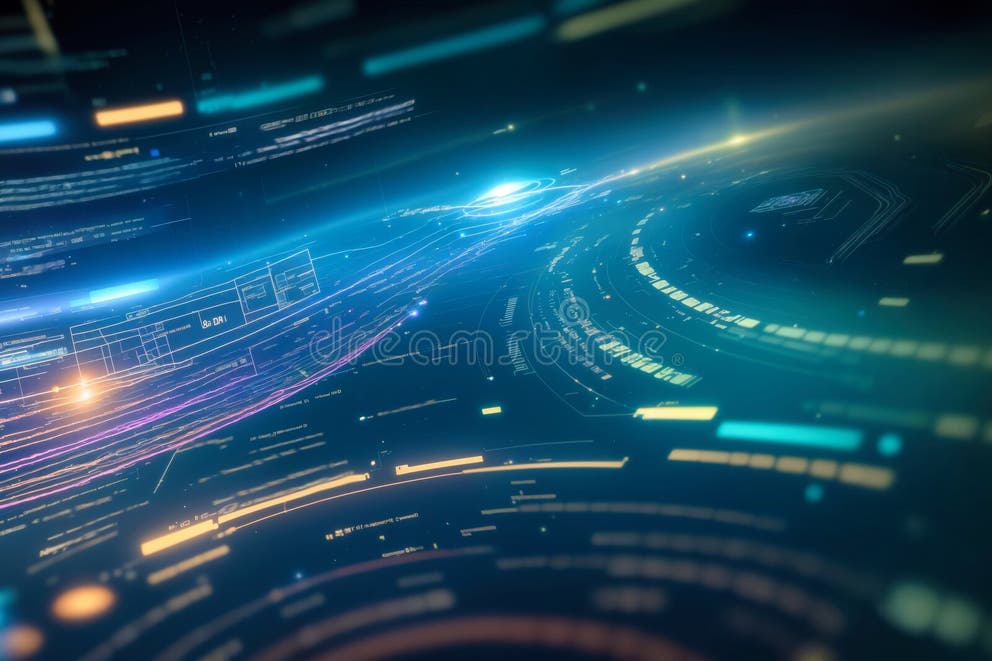 Abstract Information Computer Data Technology Communication Concept Background Stock ...