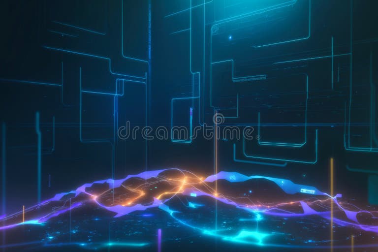 Abstract Information Computer Data Technology Communication Concept Background Stock ...