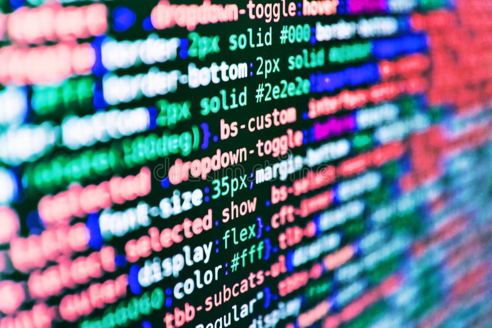 Abstract Information Digital Technology Modern Background. Digital Abstract Bits Data Stream ...