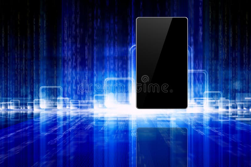 Abstract Tablet, Smartphone Stock Illustration - Illustration of ...
