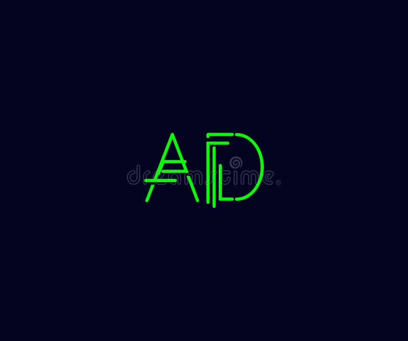Neon Letter Ad Stock Illustrations – 174 Neon Letter Ad Stock ...