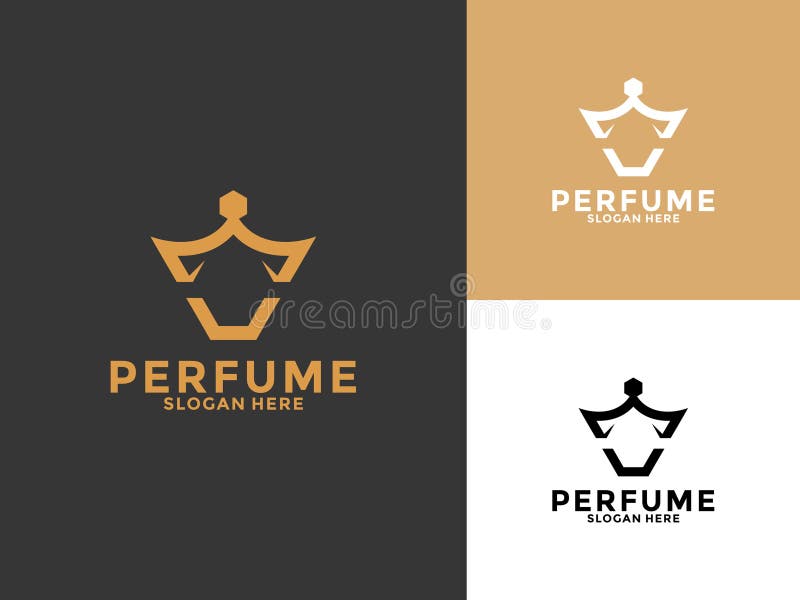 Diamond Perfume Nature Logo Vector Template, Perfume Logo Design ...