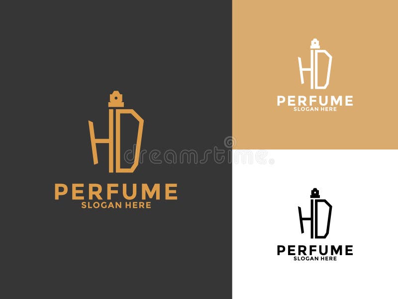 Diamond Perfume Nature Logo Vector Template, Perfume Logo Design ...