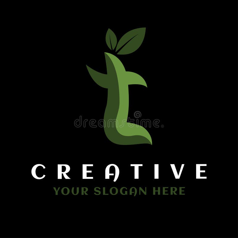 Abstract Initial Letter T Logo. Flat Vector Logo Design Template ...