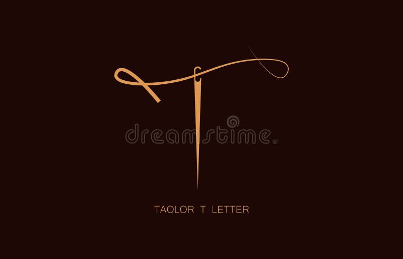 Letter X Tailor Logo, Needle and Thread Combination for Embroider ...