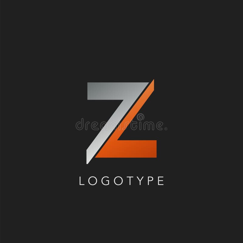 Abstract Initial Letter Z Logo Icon Vector Design Concept Stock Vector ...