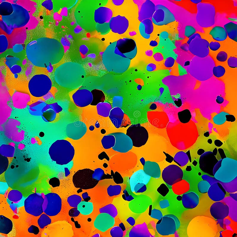 613 Abstract Ink Blobs: a Vibrant and Dynamic Background Featuring Abstract Ink Blobs in Bold ...