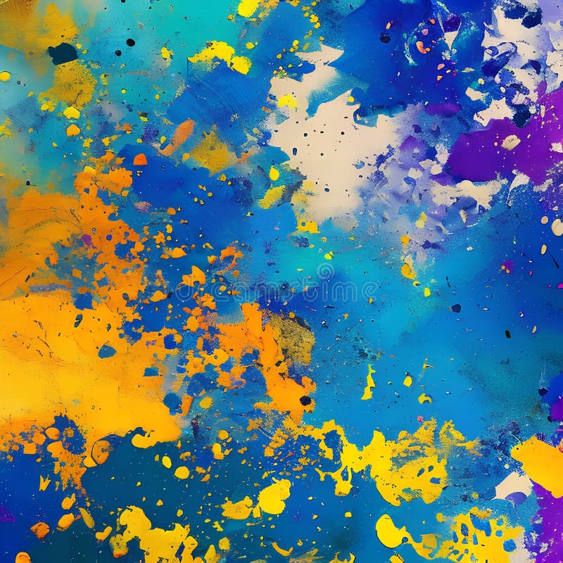 647 Abstract Ink Blotches: an Artistic and Expressive Background ...