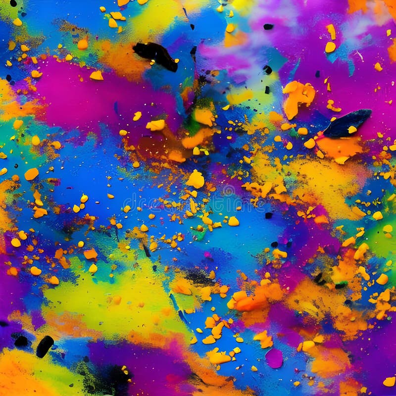 647 Abstract Ink Blotches: an Artistic and Expressive Background ...