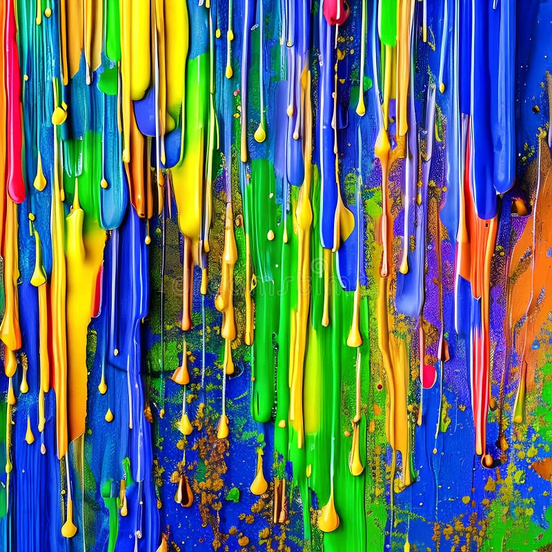 773 Abstract Ink Drips: a Vibrant and Dynamic Background Featuring ...