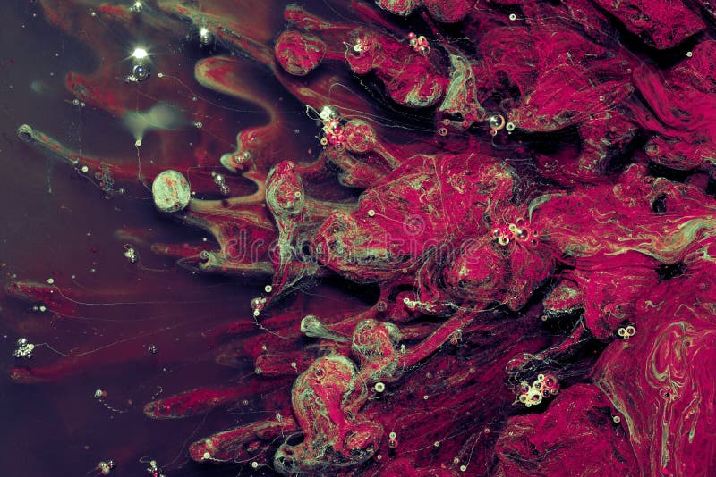 Abstract ink fluid stock photo. Image of bubbles, multi - 28661574