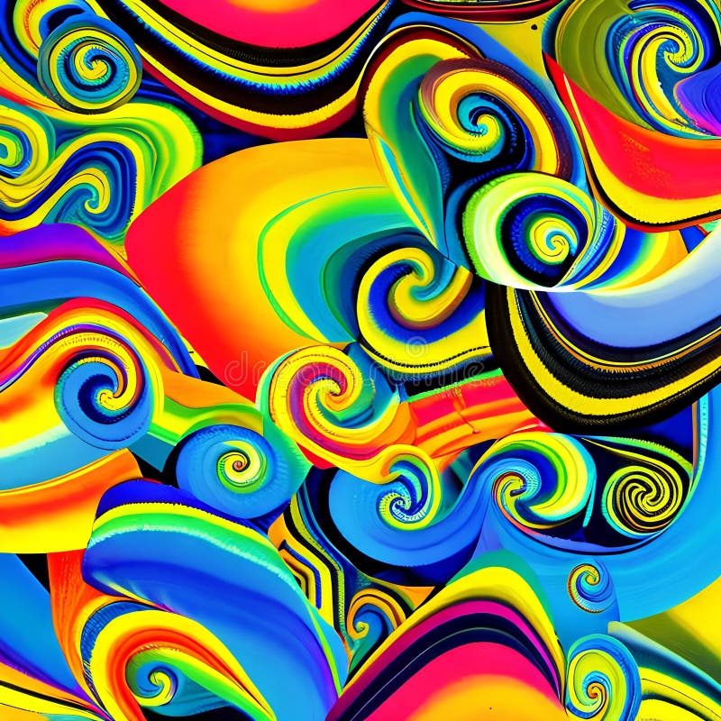 427 Abstract Ink Patterns: an Artistic and Expressive Background ...