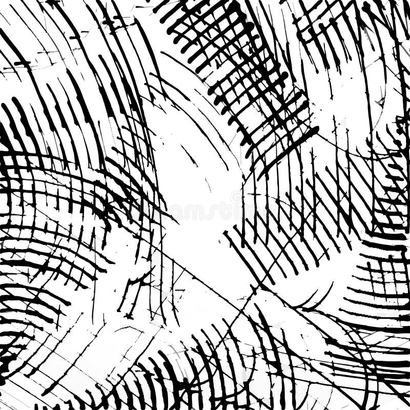 Abstract Ink Scratch Texture Vector Stock Vector - Illustration of ...