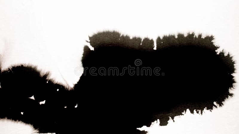Abstract Ink Splatter Transition in Black and White Seamless Loop Stock ...