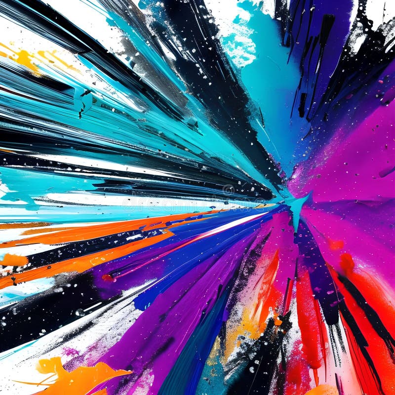 1171 Abstract Ink Splatters: an Artistic and Expressive Background ...