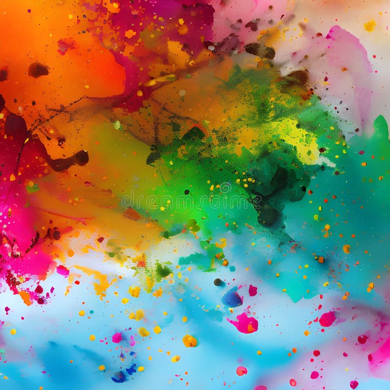 1015 Abstract Ink Splatters: a Captivating and Abstract Background ...