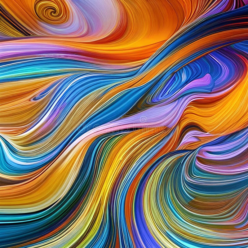 1115 Abstract Ink Swirls: a Captivating and Abstract Background ...